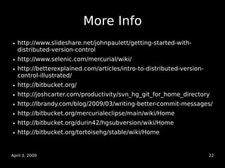 Getting Started With (distributed) Version Control | Ppt