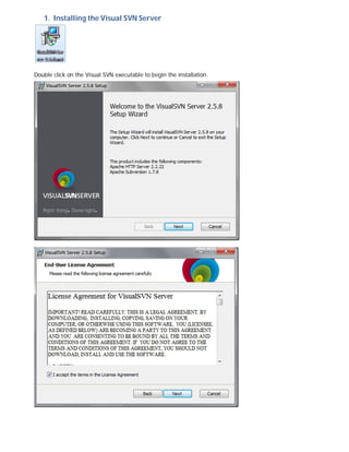 Version controls for php project with visual svn server and tortoisesvn ...