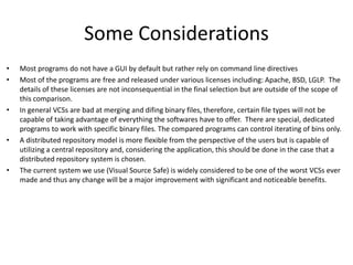Version control softwares | PPTX | Computer Software and Applications ...