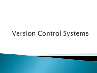 Version control system & how to use git | PPTX