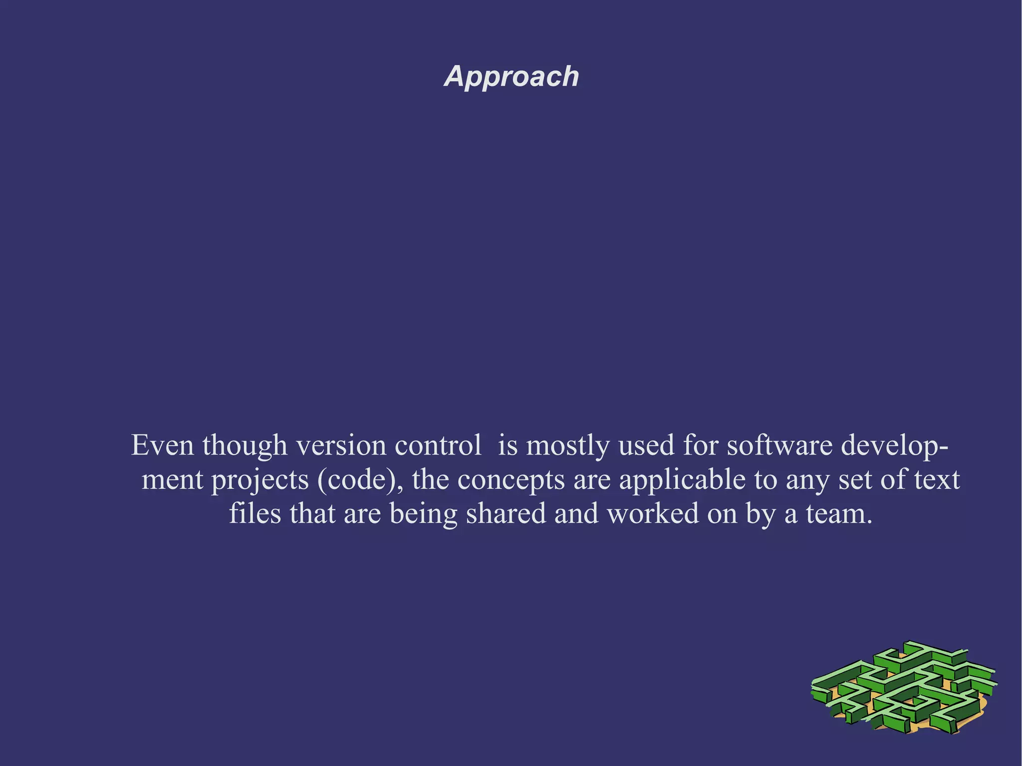 Version Control With Svn Setting The Stage Ppt 