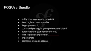 Disinstallare fos user bundle e vivere felici | PPT