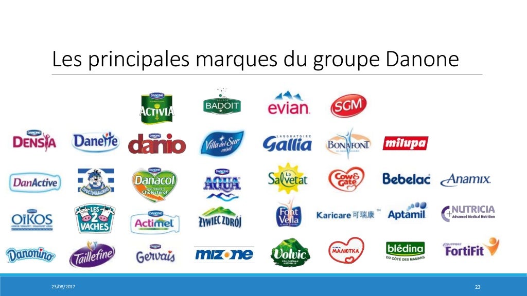 Découverte de l'entreprise Danone (SWOT, Porter, McKinsey)