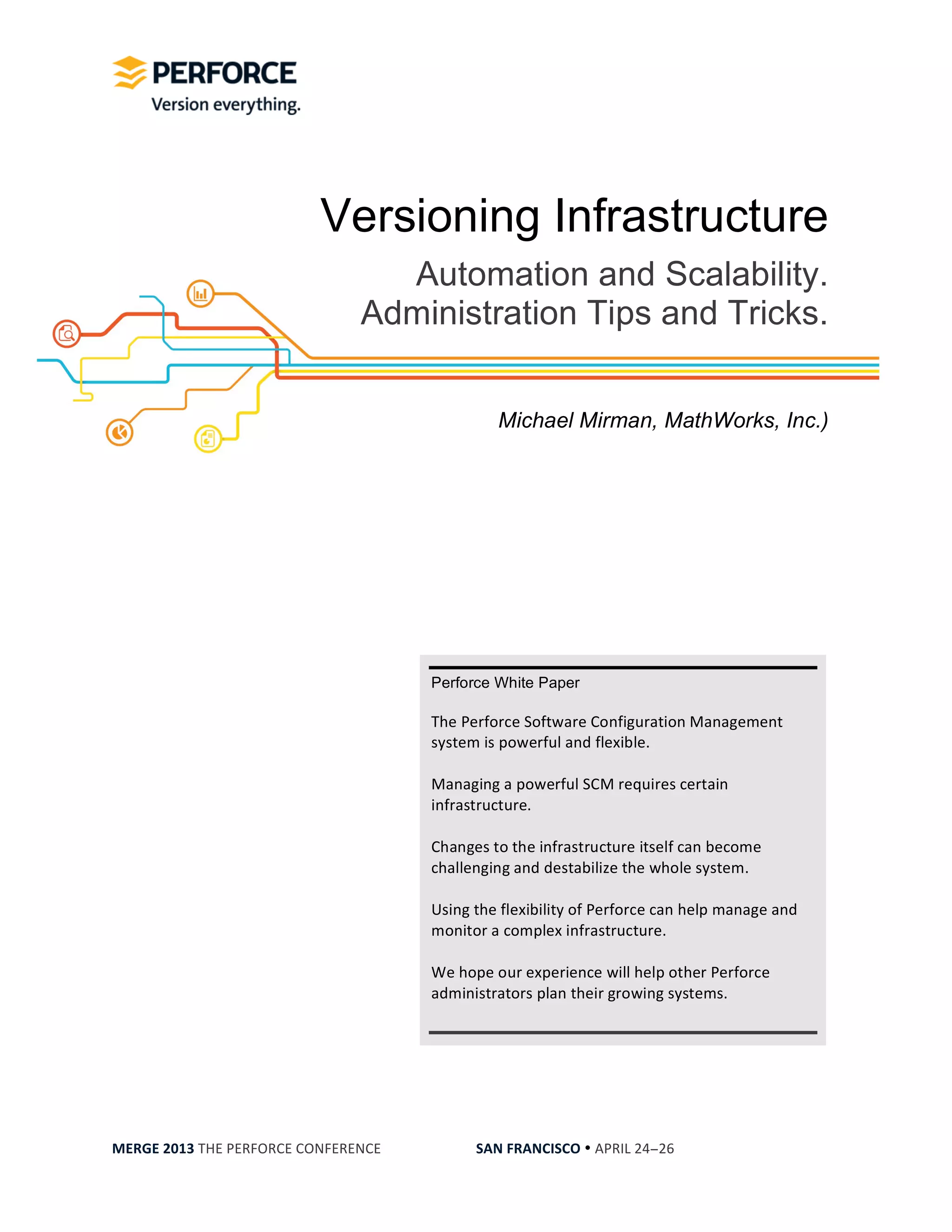 [MathWorks] Versioning Infrastructure | PDF