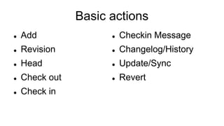 Versioning control system | PPT