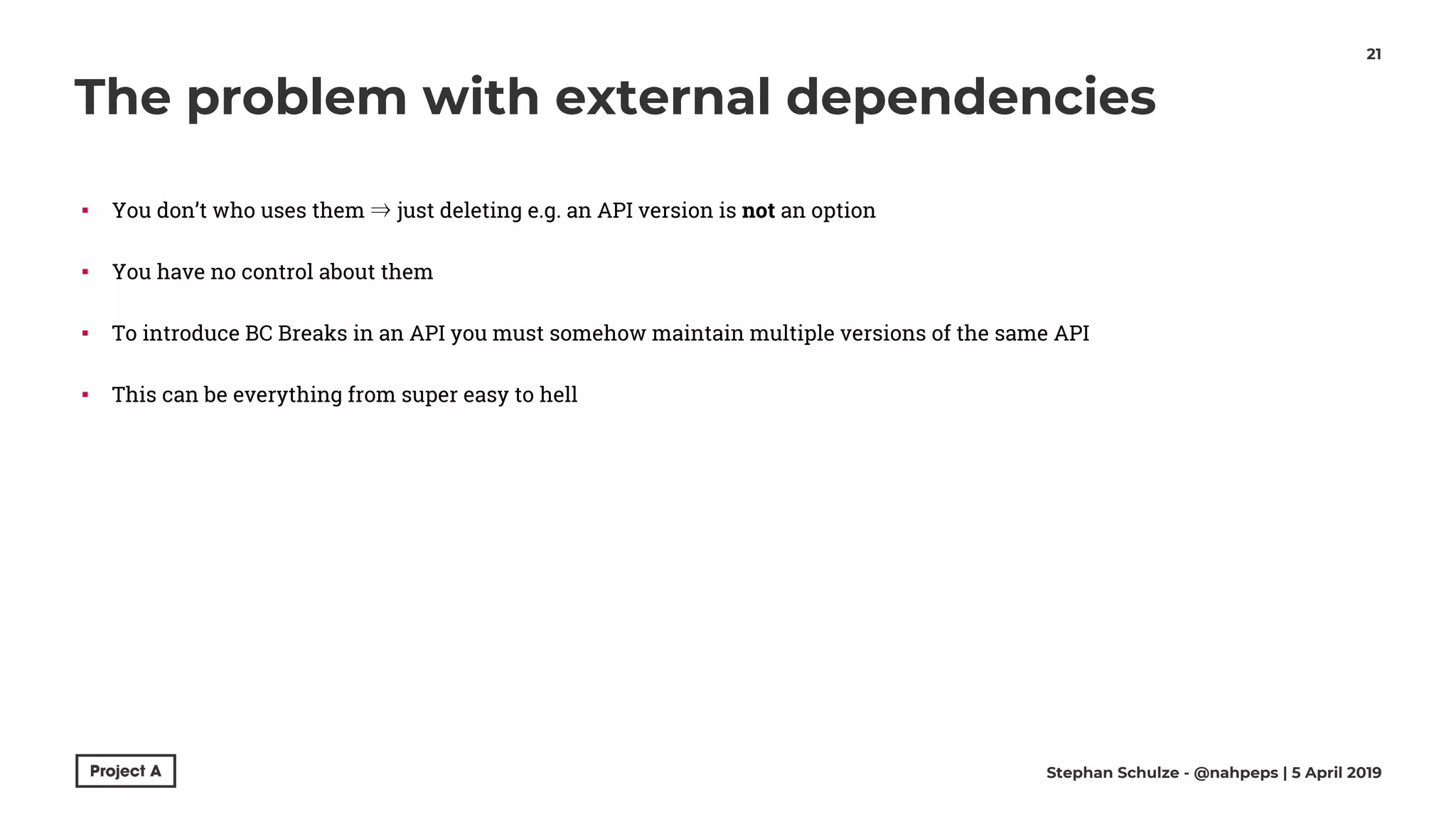 Versioning in a microservice architecture | PPT