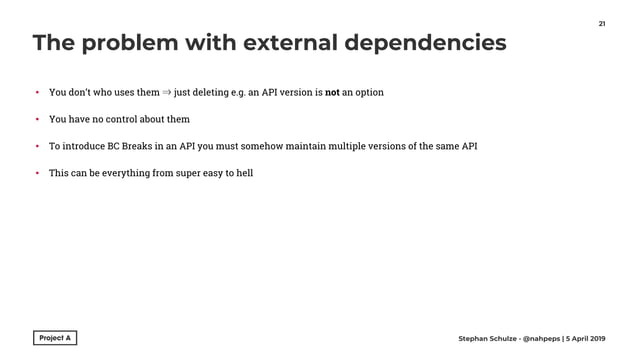 Versioning in a microservice architecture | PPT