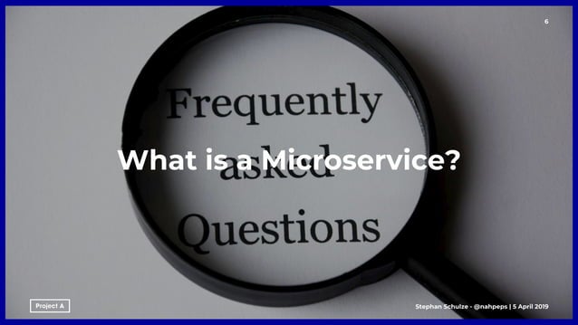 Versioning in a microservice architecture | PPT