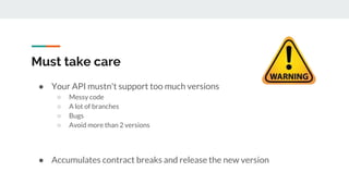 Versioning rest api's | PPTX