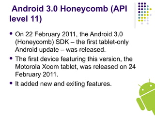 Versions of android | PPT