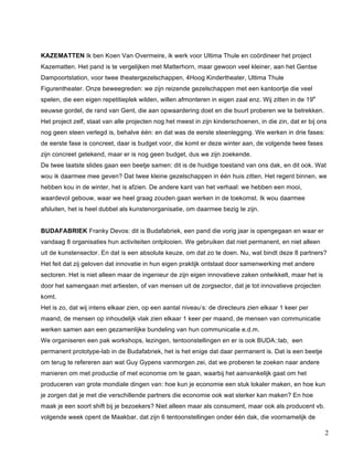 Verslag kunst en cultuur onder 1 dak | PDF | Fine Art