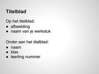 Verslag schrijven | PDF