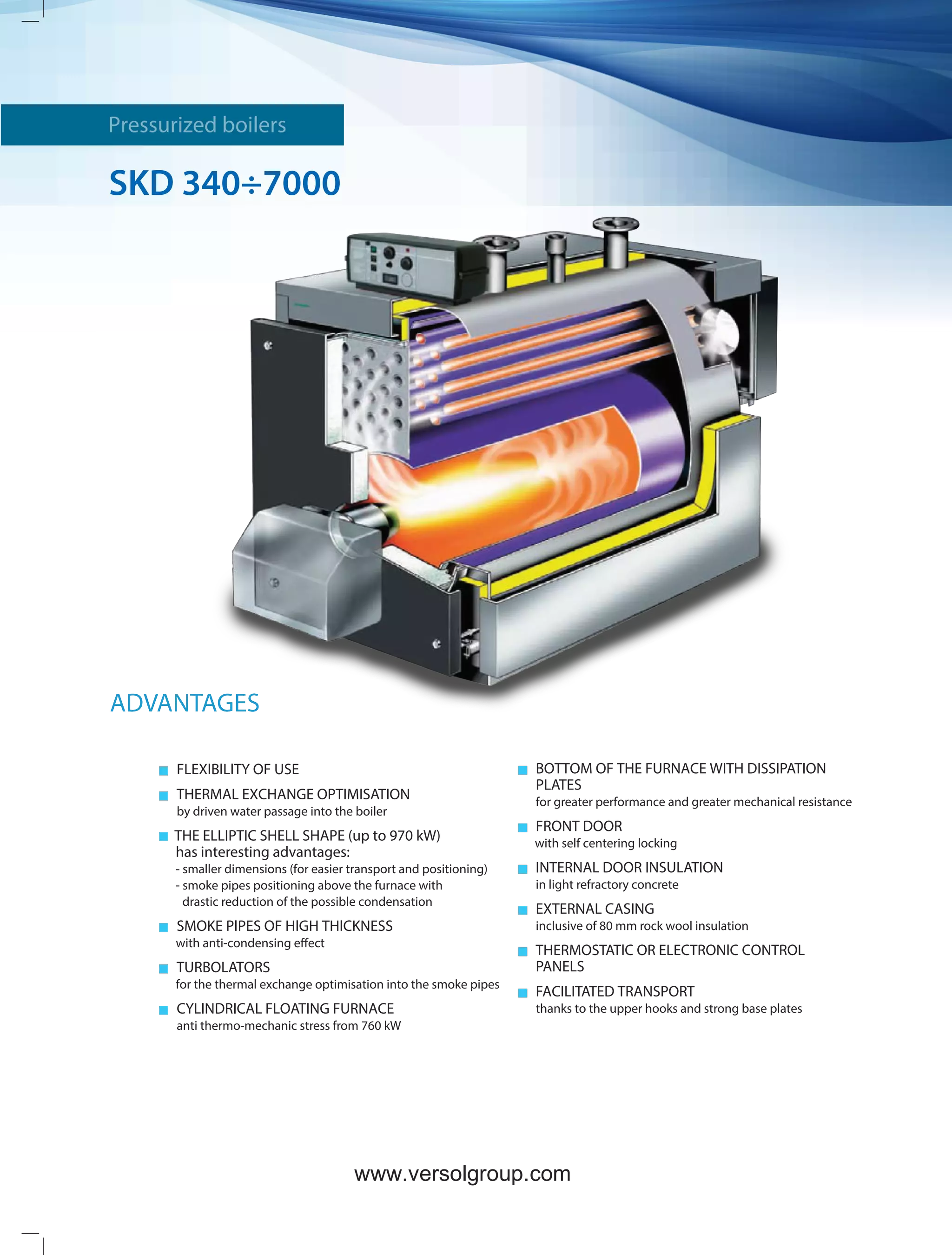 Versocald- VERSOL hot water boilers | PDF