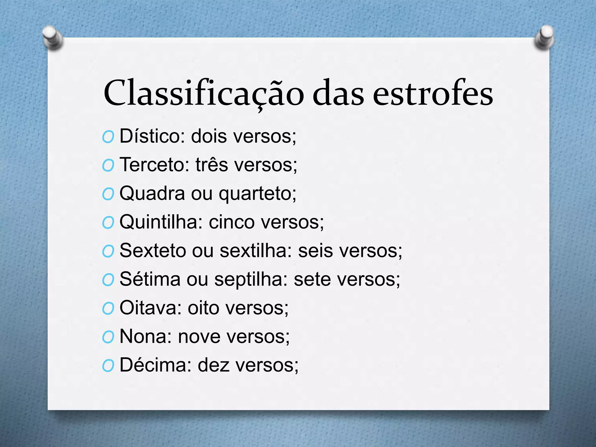Versos e seus recursos musicais (1º ano do Ensino Médio) | PPTX