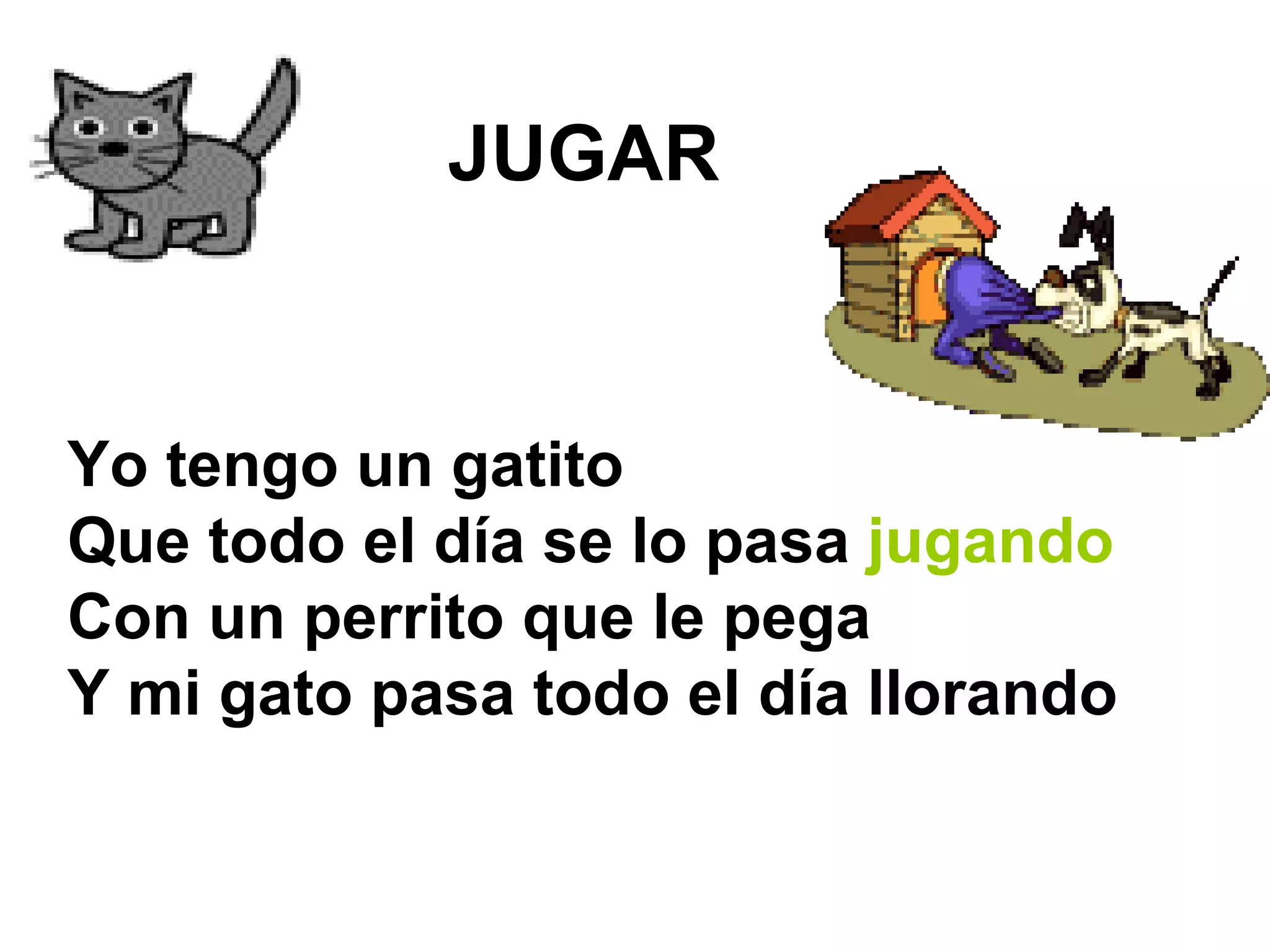 Versos Libres Con Verbos | PPT