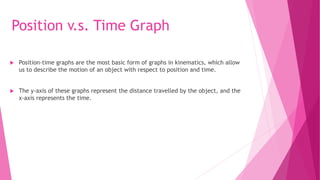 Displacement and Velocity (velocity v.s. time and acceleration v.s. time curves) | PPTX
