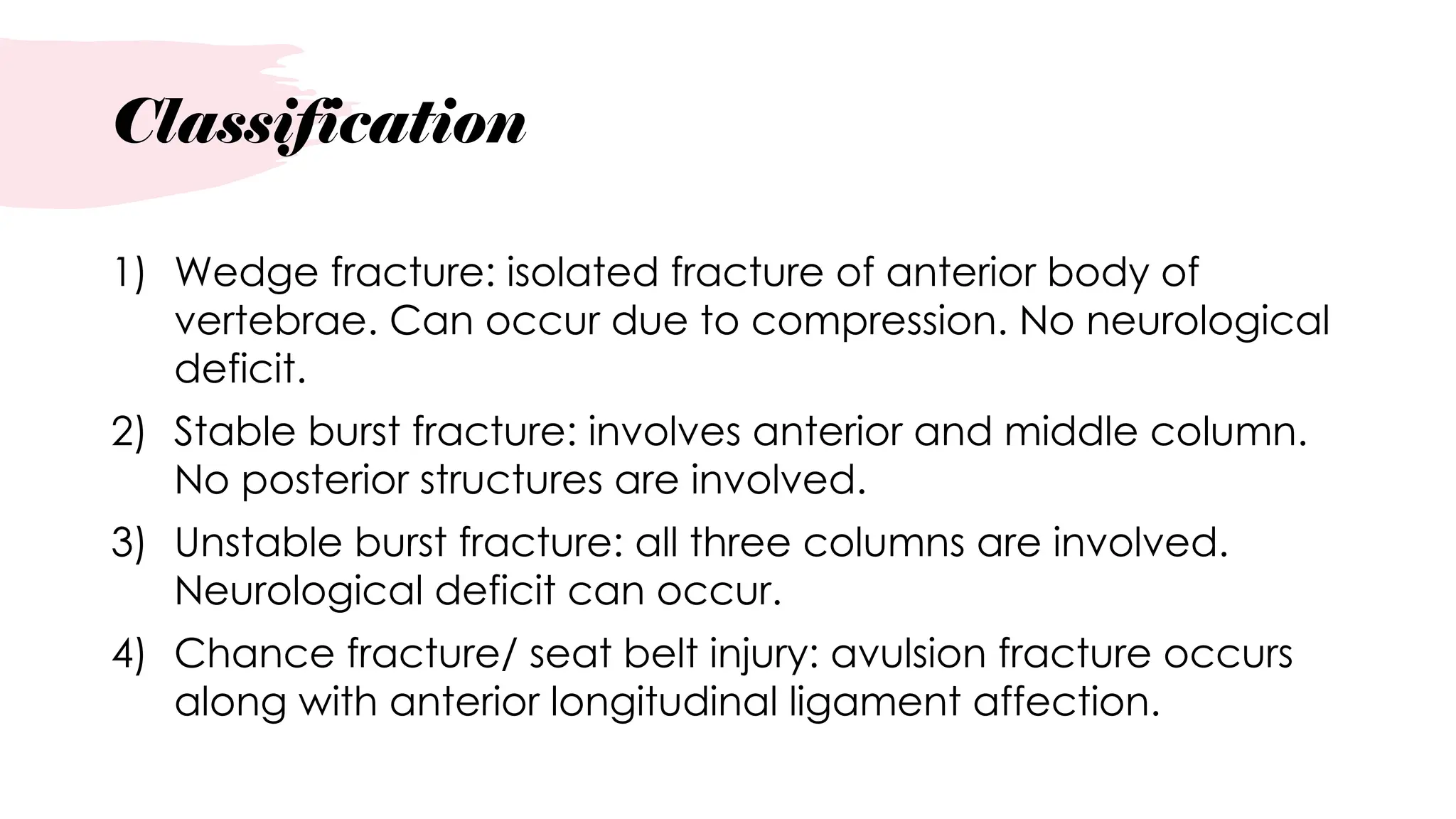 Vertebrae fracture pt assesment and management in detail | PPTX