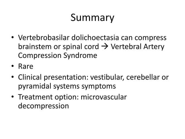 Vertebral Artery Compression Syndrome.pptx