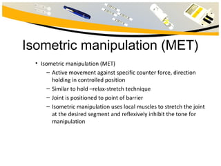 Vertebral manipulation (2) | PPT