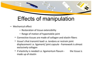 Vertebral manipulation (2) | PPT