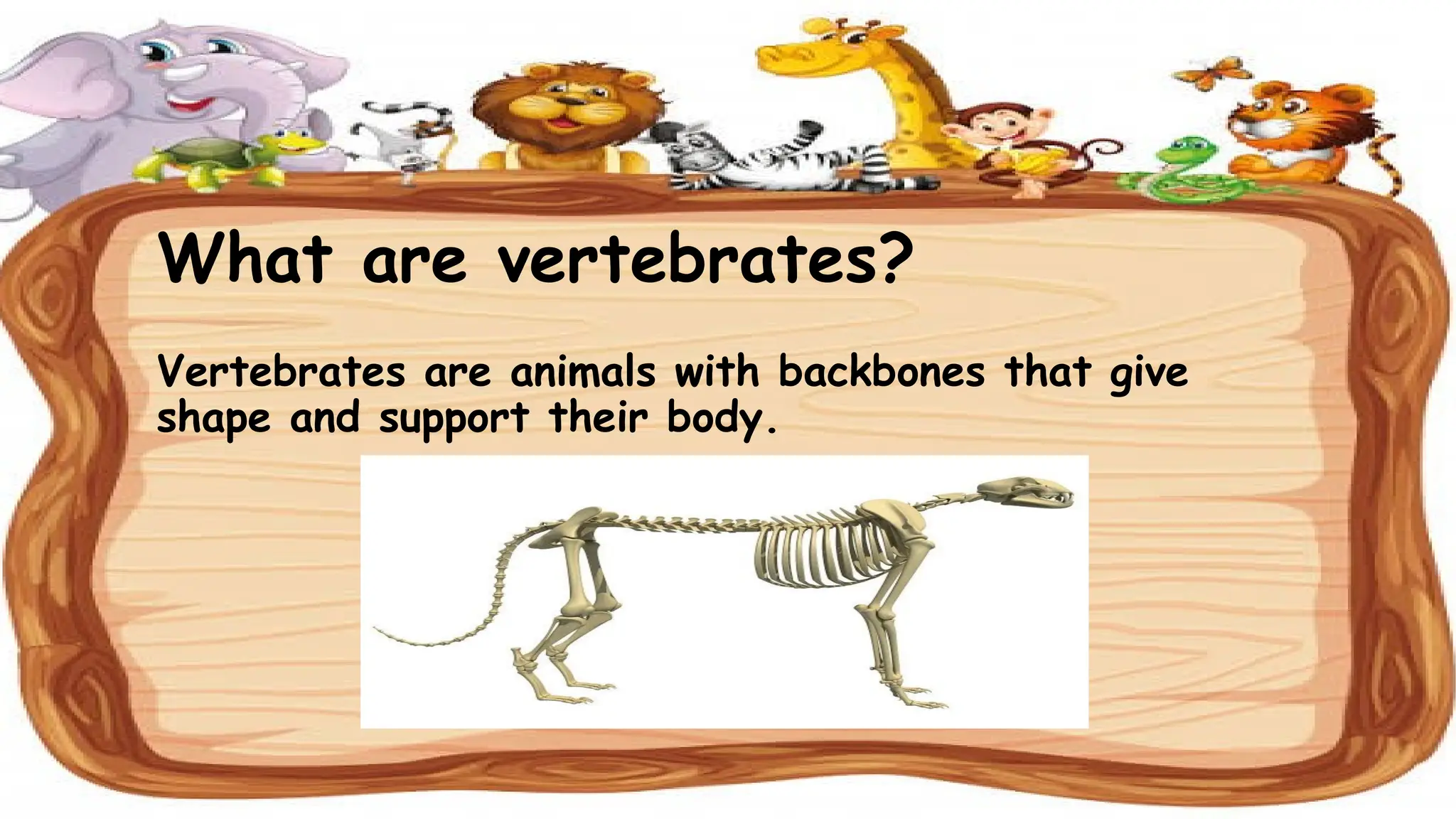 GRADE SIX - CHARACTERISTICS OF VERTEBRATES.pptx