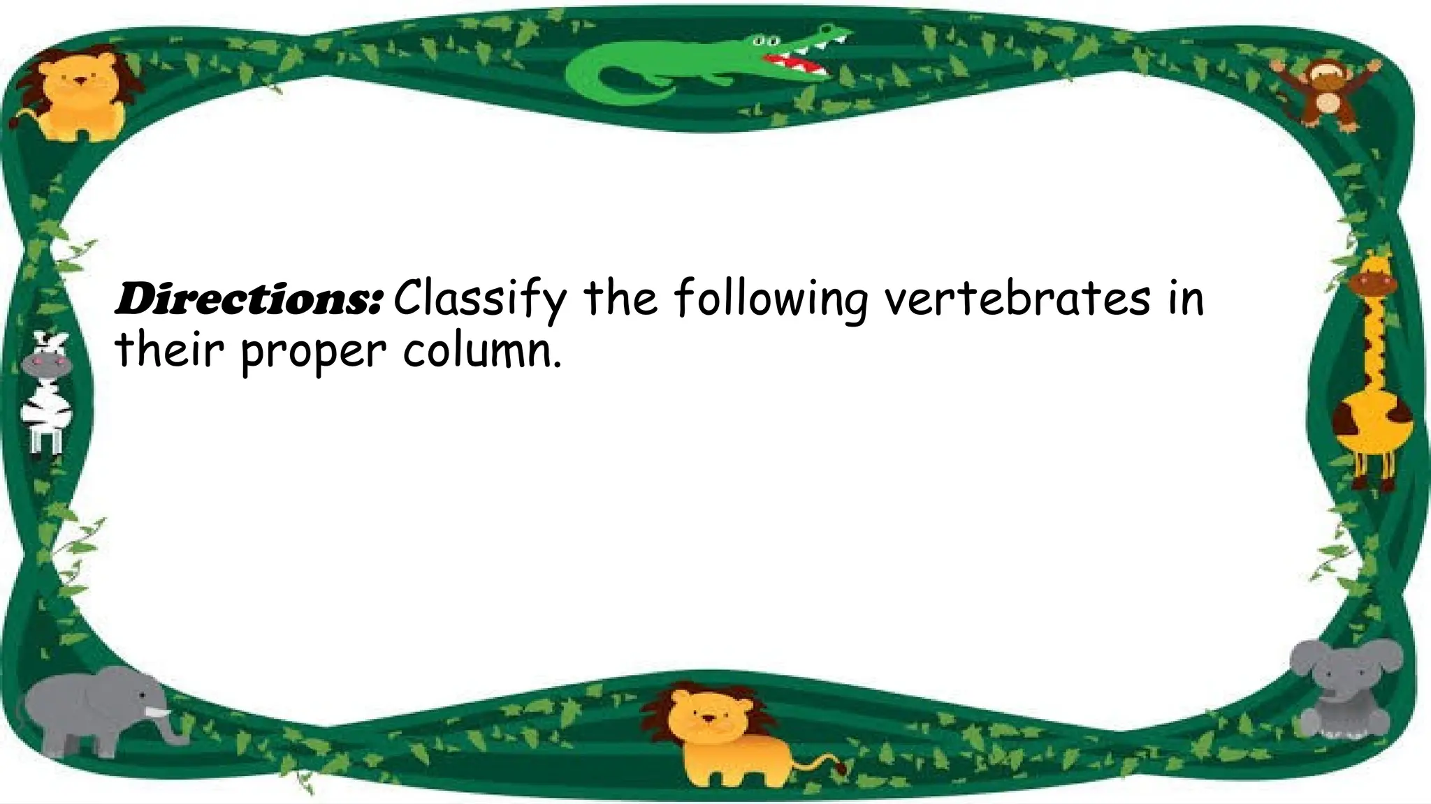 GRADE SIX - CHARACTERISTICS OF VERTEBRATES.pptx