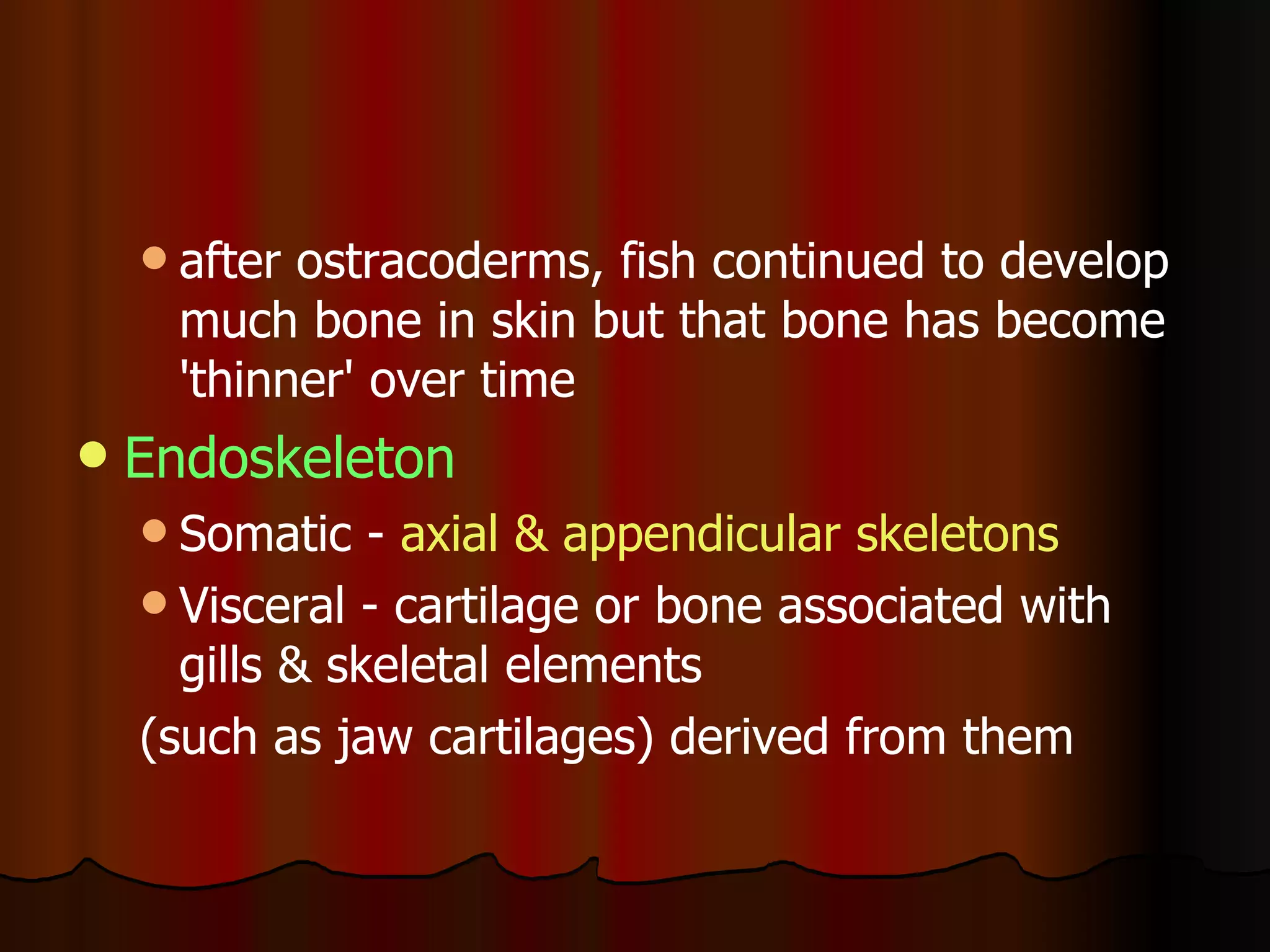Vertebrate Skeletal Systems | PPT
