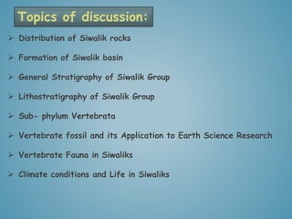 Vertebrates of Siwalik | PPTX