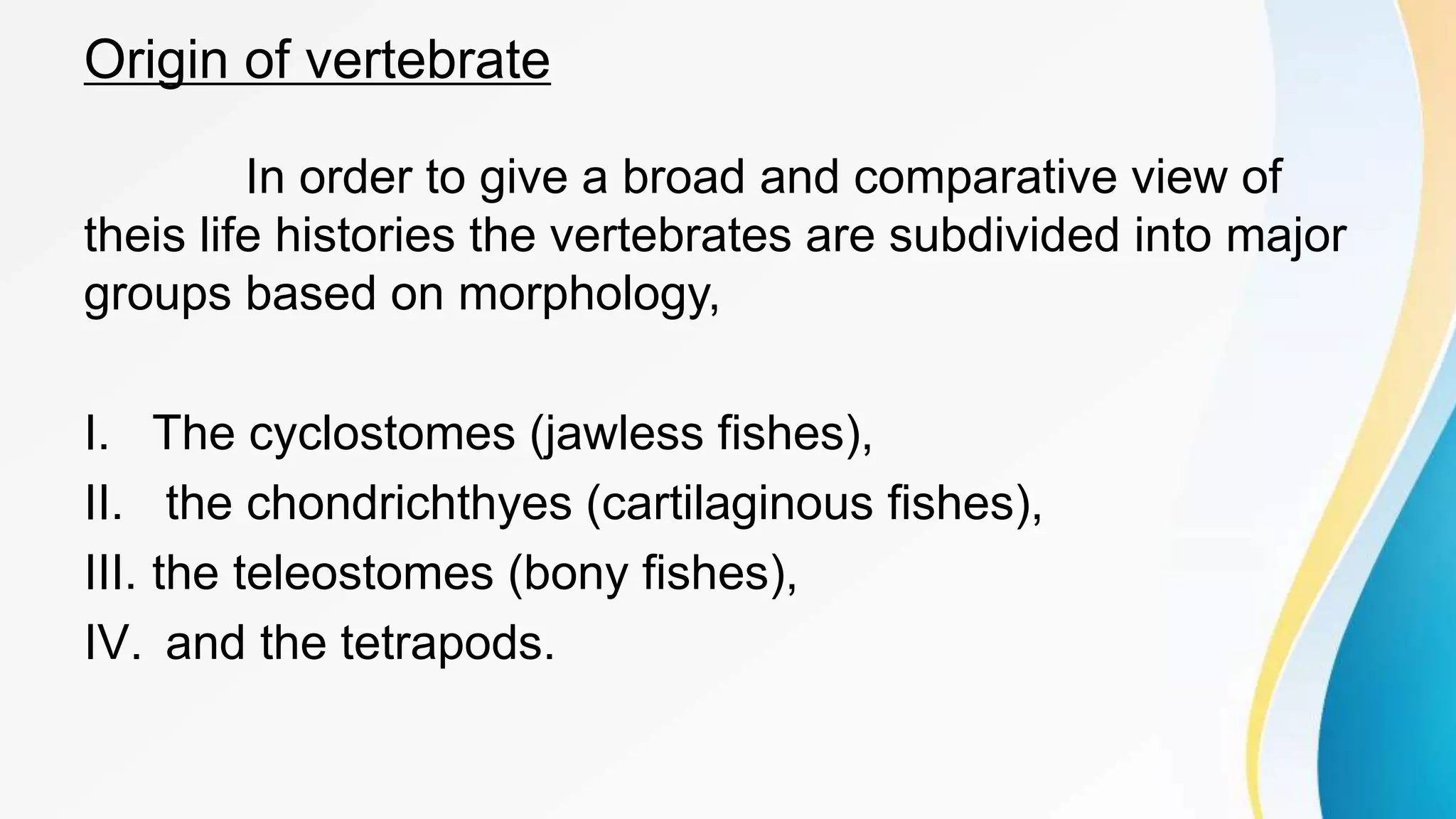 Vertebrates pptx | PPTX