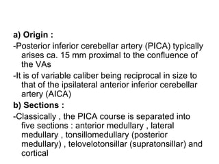 Anatomy of the posterior cerebral circulation | PPT