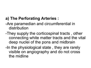 Anatomy of the posterior cerebral circulation | PPT