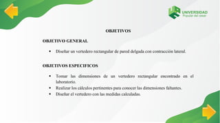 vertedero rectangular presentacion ingenieria hidraulica.pptx
