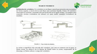 vertedero rectangular presentacion ingenieria hidraulica.pptx