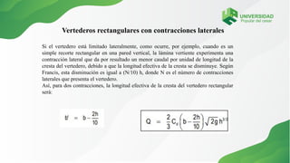vertedero rectangular presentacion ingenieria hidraulica.pptx