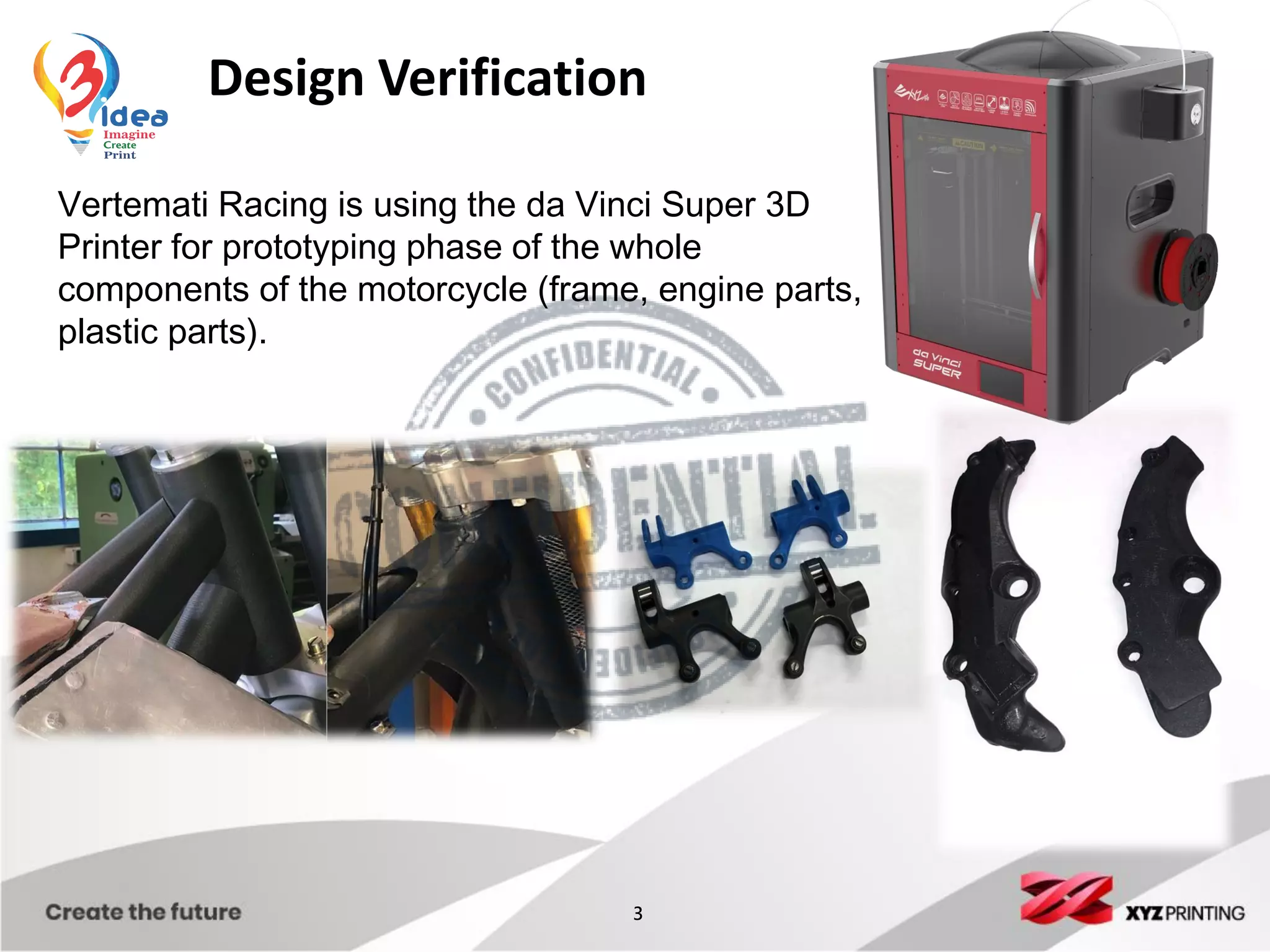 3D Printing Case Study:Vertemati racing | PDF