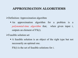 Vertex cover Problem | PPTX