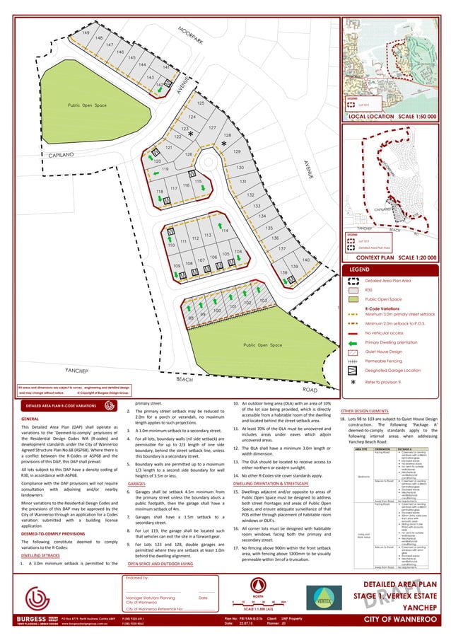 Vertex Detailed Area Plan | PDF
