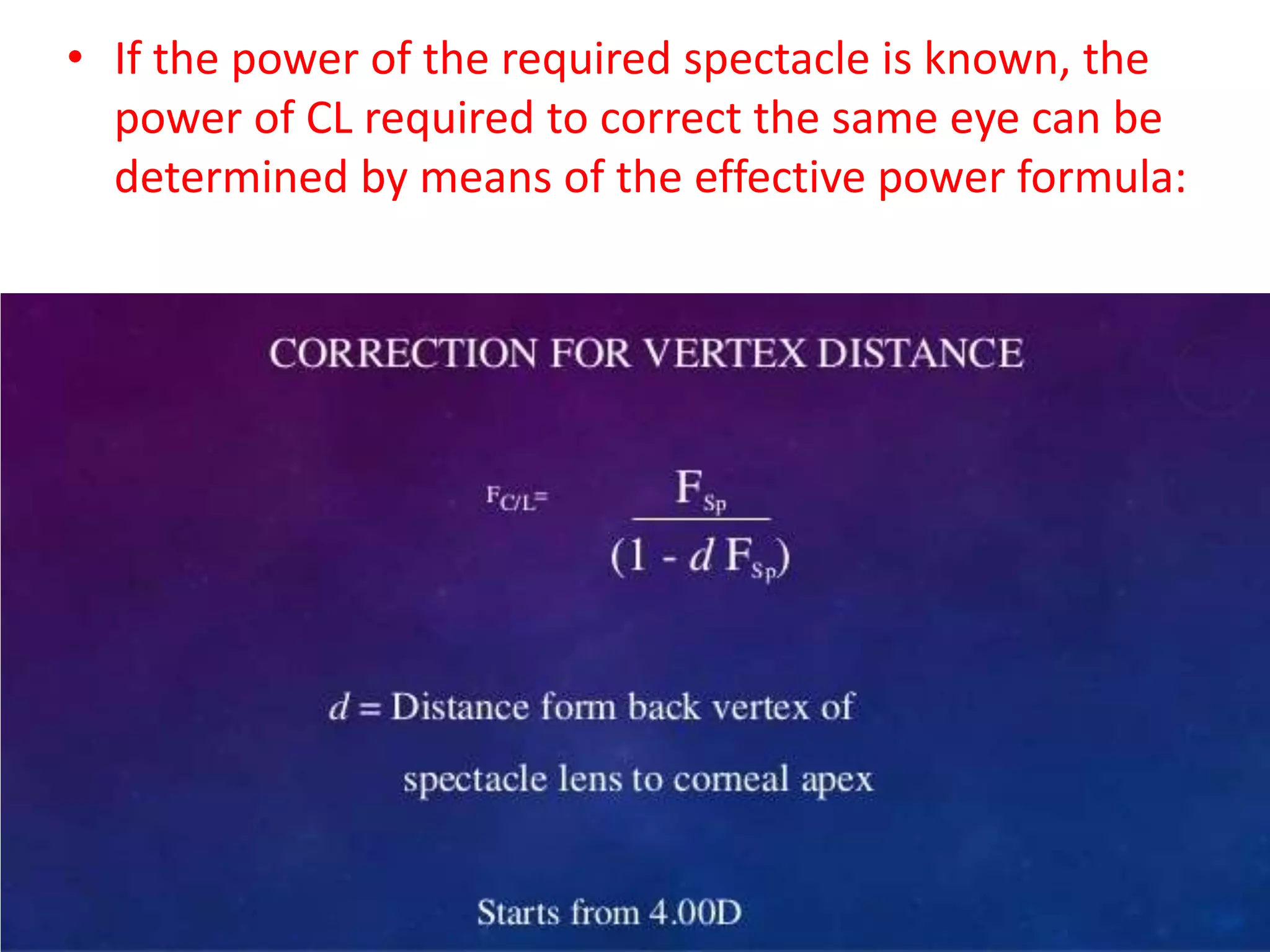 Vertex distance | PPTX