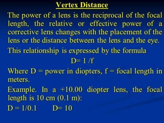 Vertex distance | PPTX