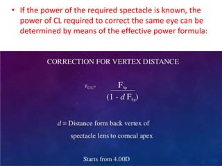Vertex distance | PPTX