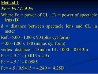 Vertex distance | PPTX