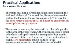 Vertex distance | PPTX