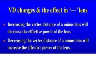 Vertex distance | PPTX