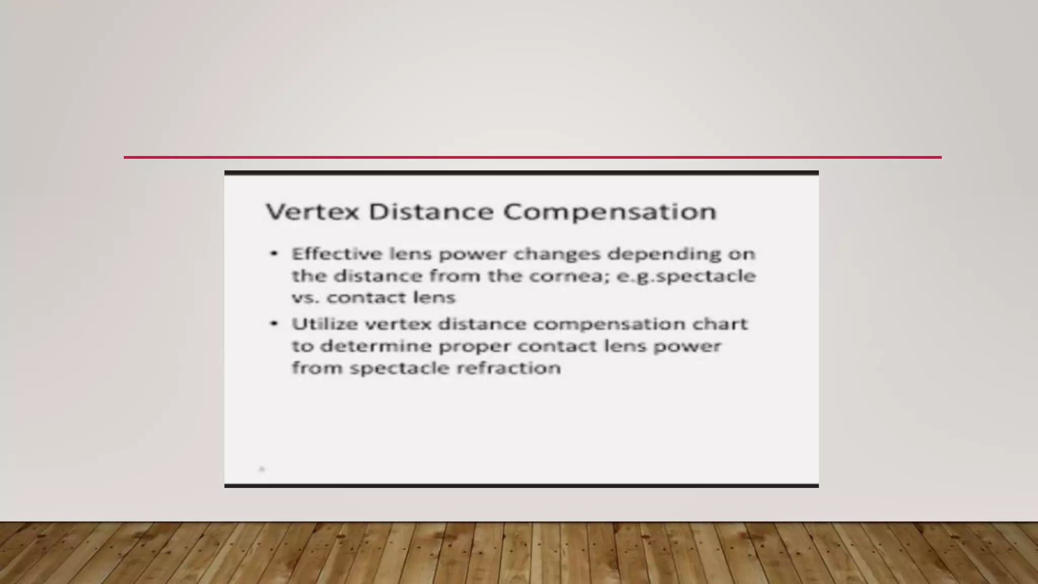 Vertex distance and power | PPTX