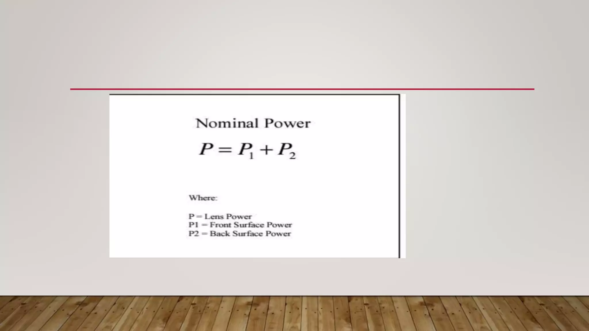 Vertex distance and power | PPTX