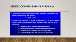 Vertex distance and power | PPTX