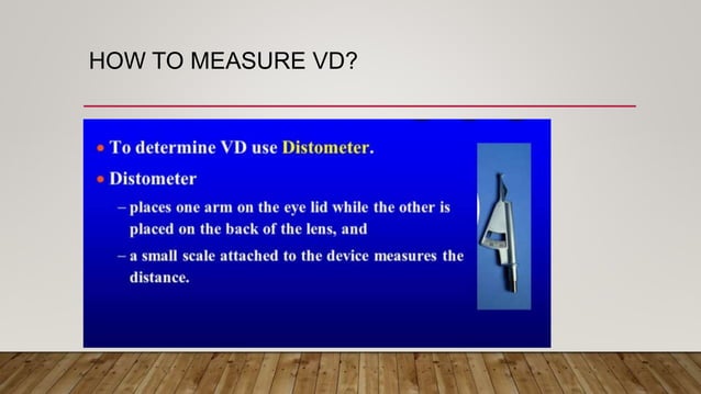 Vertex distance and power | PPTX | Eye and Vision Conditions | Diseases ...