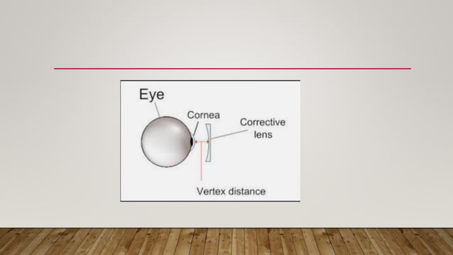 Vertex distance and power | PPTX | Eye and Vision Conditions | Diseases ...