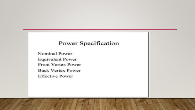 Vertex distance and power | PPTX | Eye and Vision Conditions | Diseases ...