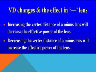 vertex distance PART 1.pptx | Physics | Science